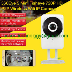 China EC1 360Eye S 185degree Panorama Camera iOS/Android APP Night Vision 720P CCTV IP P2P WiFi Wireless Surveillance Security supplier