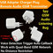 Mini AC Adapter Charger US/EU Plug Hidden Spy GSM SIM Remote Audio Transmitter Listening Ear Bug W/ 5V USB Output supplier